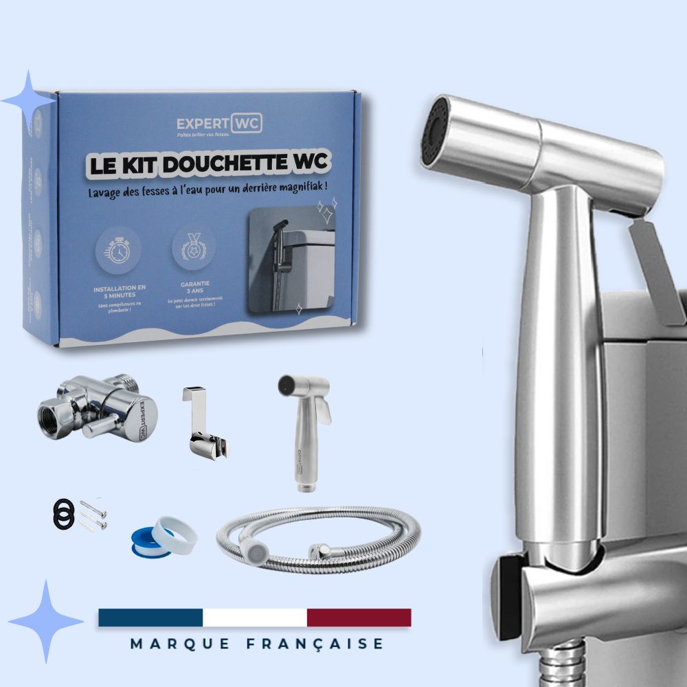 Kit douchette WC complet - Pour tout type de toilettes - Expert WC