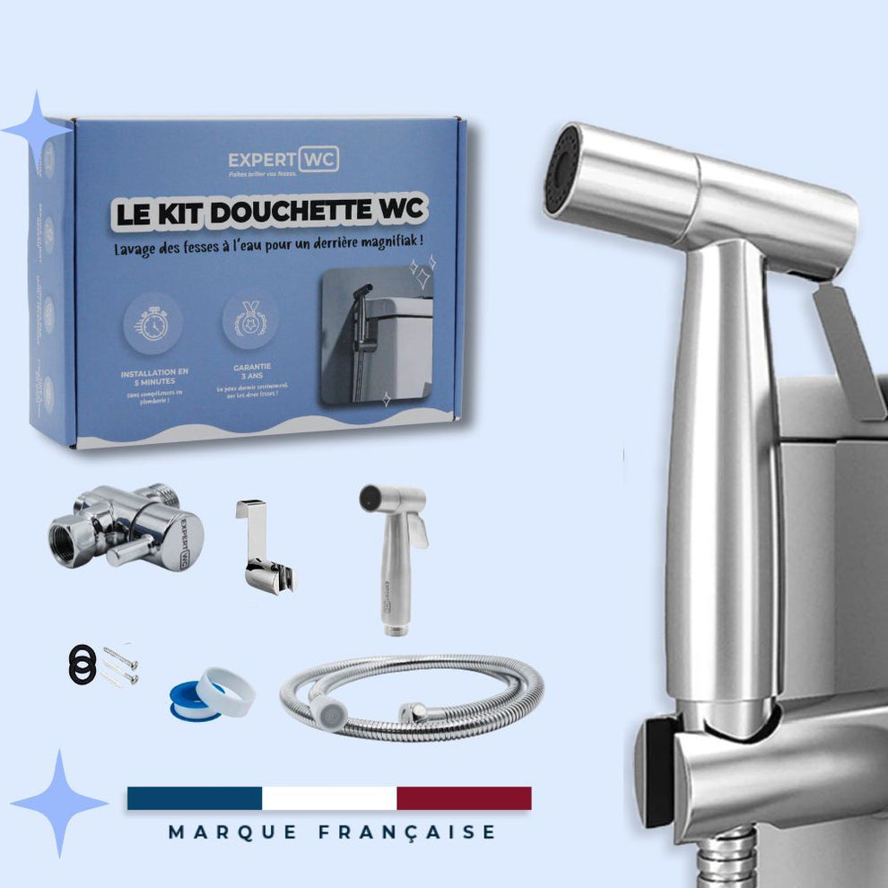 Kit douchette WC complet - Pour tout type de toilettes - Expert WC